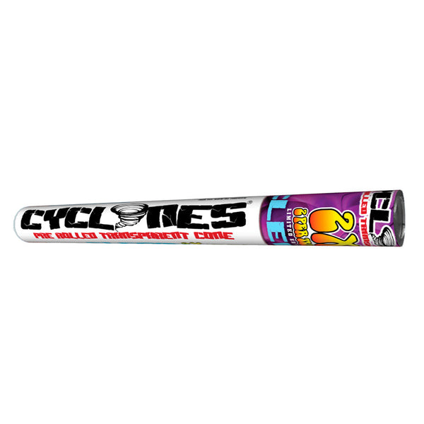 Cyclone Clear Purple Unknown Paper - HABITS