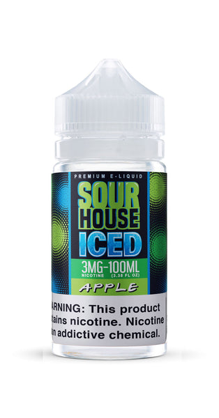 Sour House - Iced Apple 100ml - HABITS
