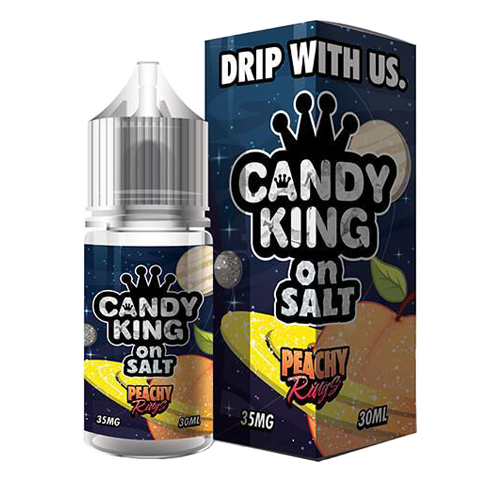 Candy King - Peachy Rings Salt 30ml - HABITS