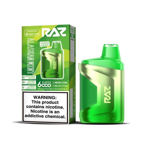 Raz Alaskan Mint 5% 6000 Puff - HABITS